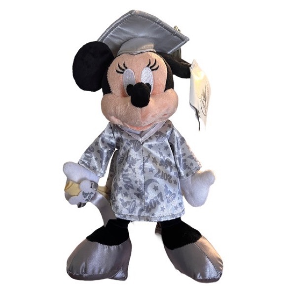 Disney | Toys | Minnie Mouse Class Of 27 Graduation Plush 10 | Poshmark